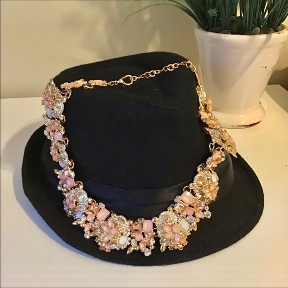 Jerolin | Jewelry | Beauty In Pink Necklace Jerolin New | Poshmark